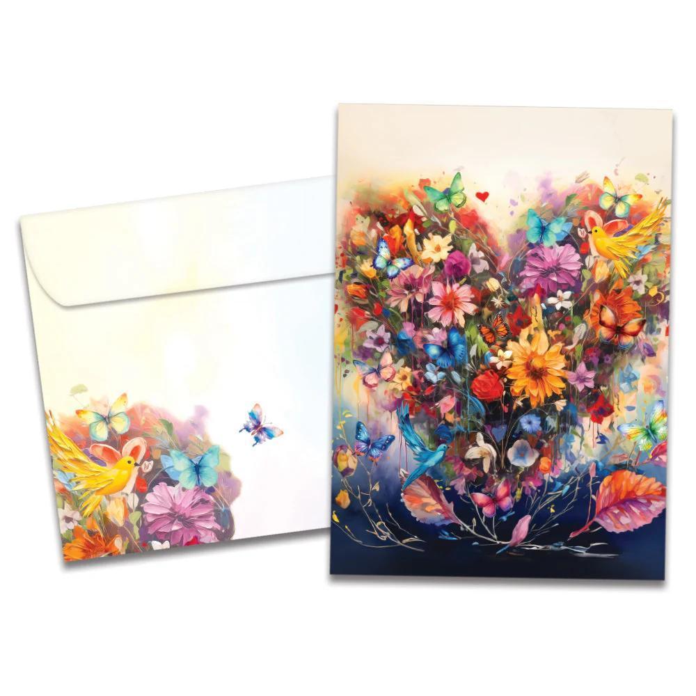 Tree-Free Greetings - Flora Fauna Heart - Valentine's Day - 22290 ...