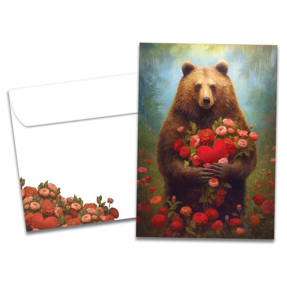 Tree-Free Greetings - Floral Heart Bear - Valentine's Day - 22278 ...