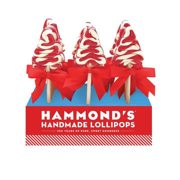 Hammond's Candies - Organic Peppermint Tree Lollipop 1 oz - ORLT00118 ...